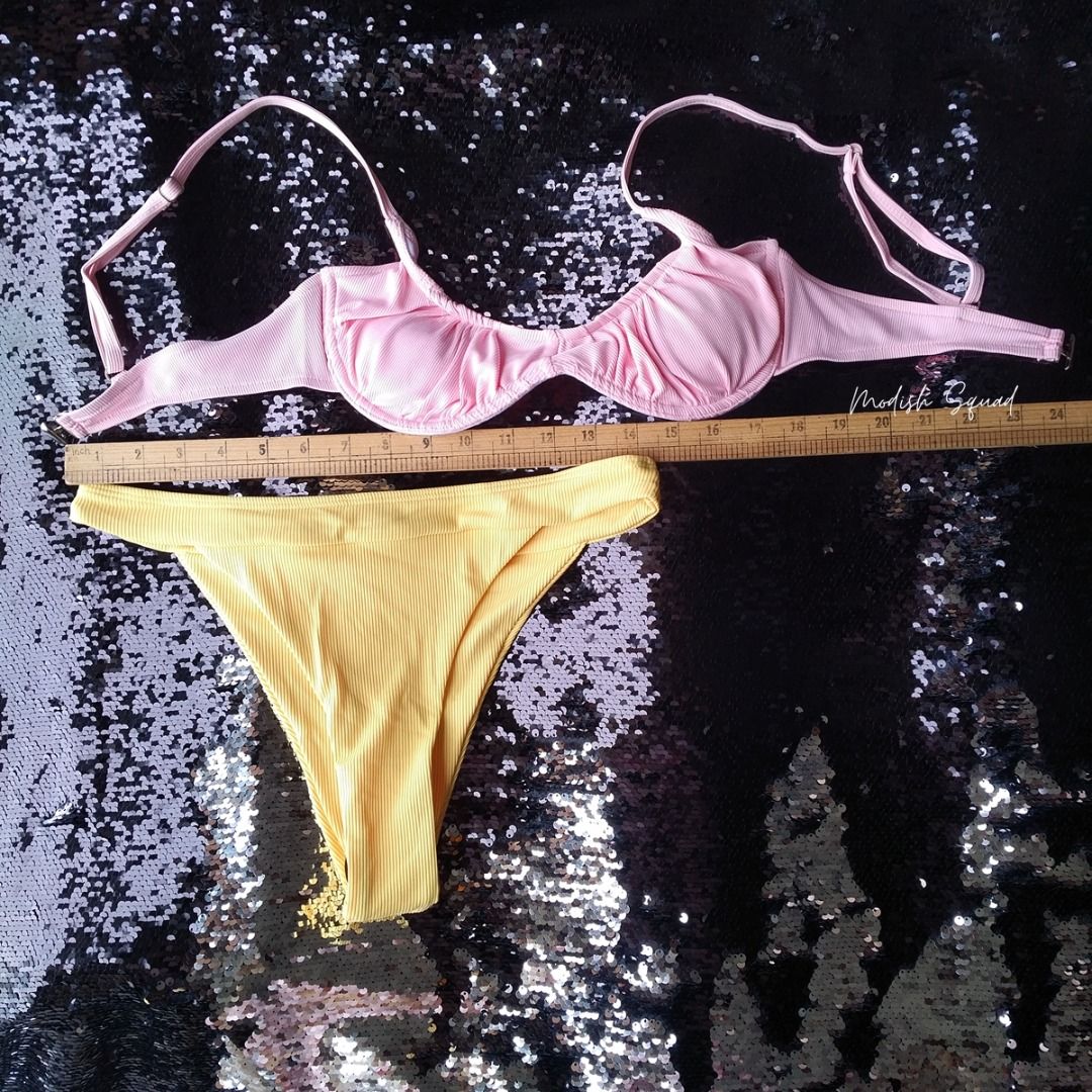 COD Lalamove Push up Bikini Underwire Swimsuit Padded Swimsuit Baby ...