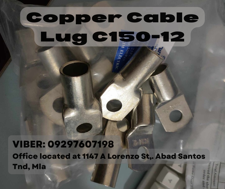 Copper Cable Lug C150-12, Commercial & Industrial, Construction Tools ...