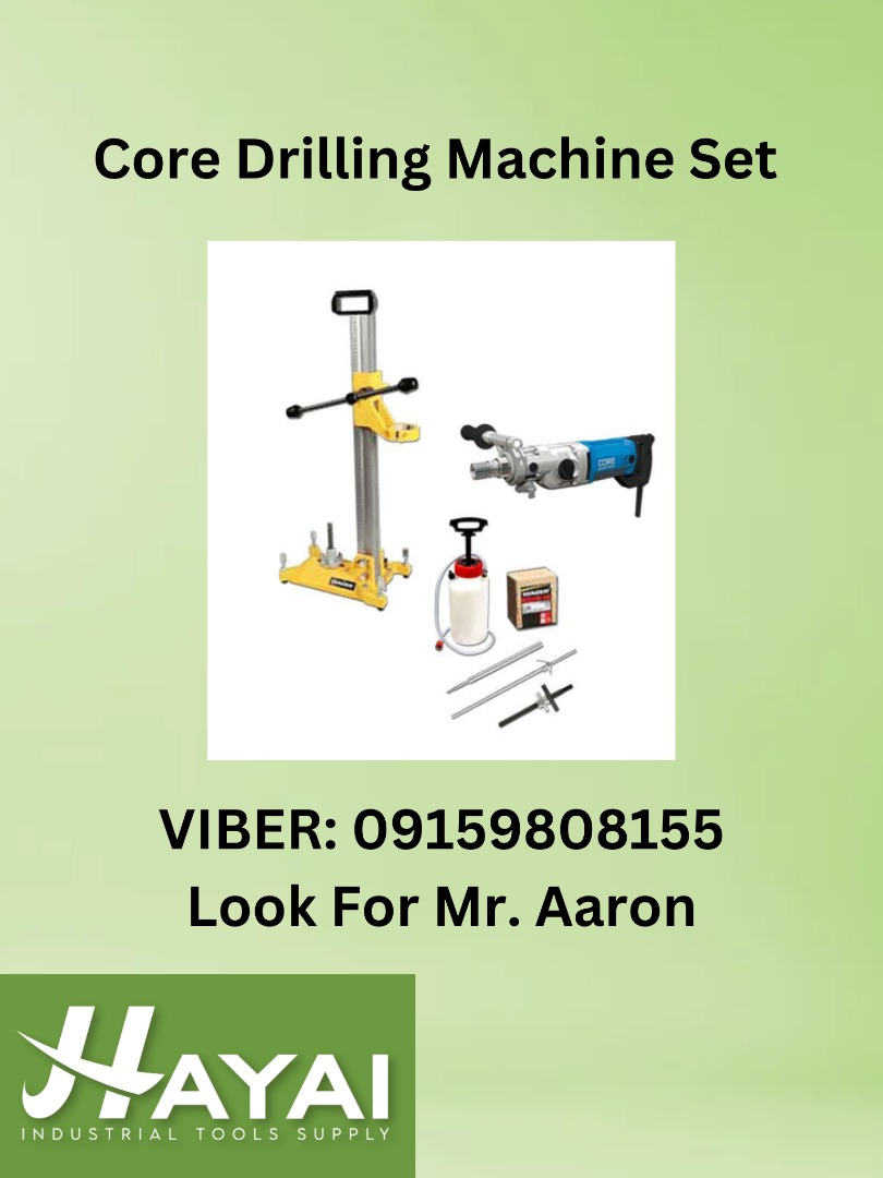 Core Drilling Machine Set, Commercial & Industrial, Construction Tools ...