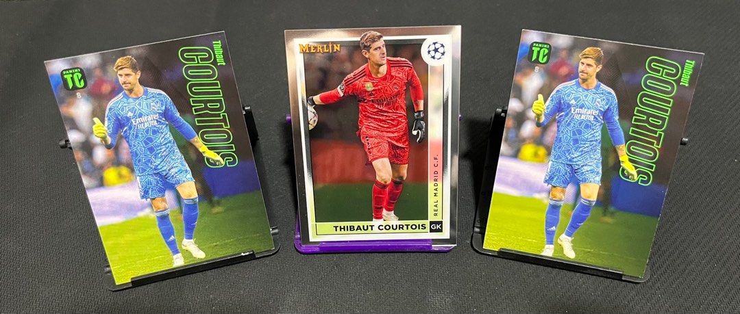 Thibaut Courtois soccer card, Hobbies & Toys, Toys & Games on Carousell