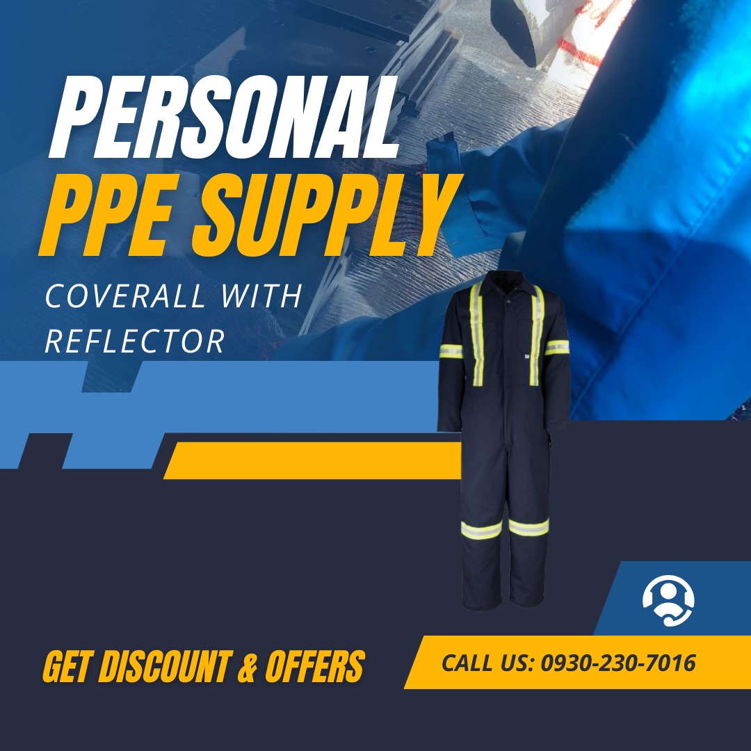 COVERALL WITH REFLECTOR, Commercial & Industrial, Industrial Equipment ...