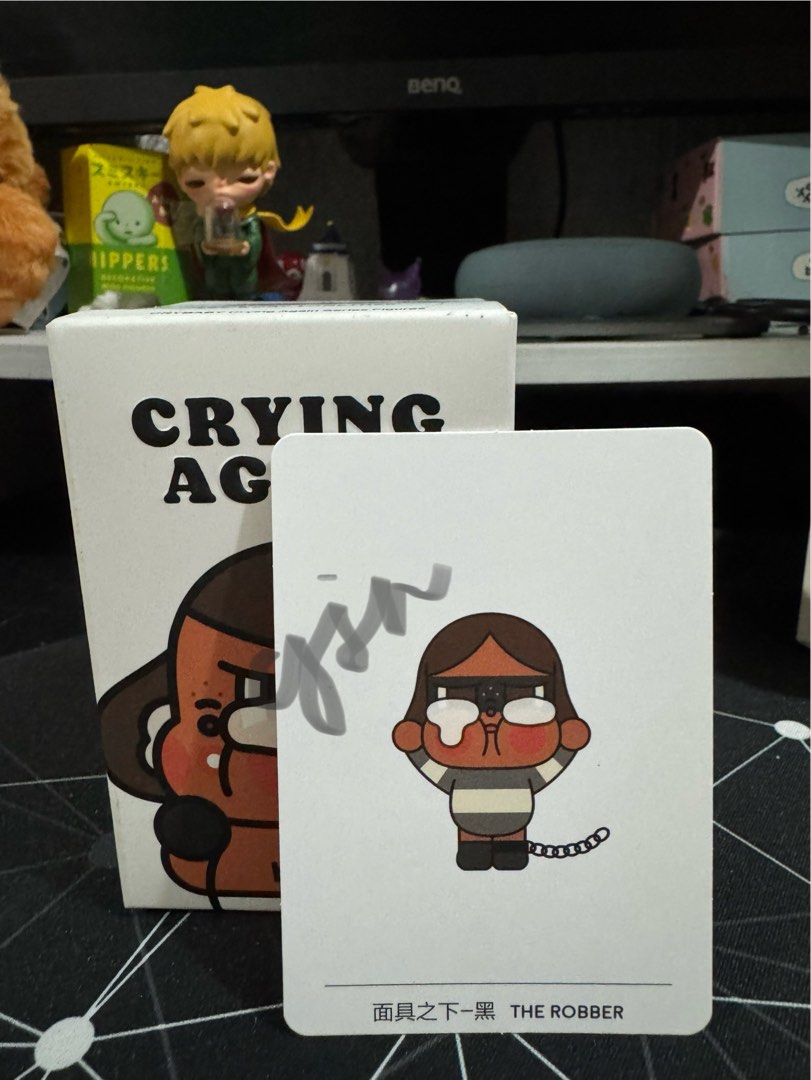 Crybaby Crying Again Figure - The Robber, Hobbies & Toys, Toys & Games ...