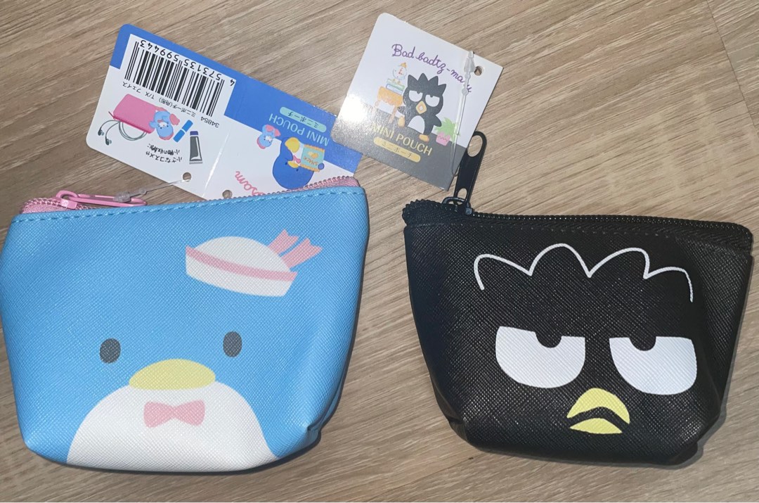 Daiso x sanrio collab pouches, Women's Fashion, Bags & Wallets, Purses ...