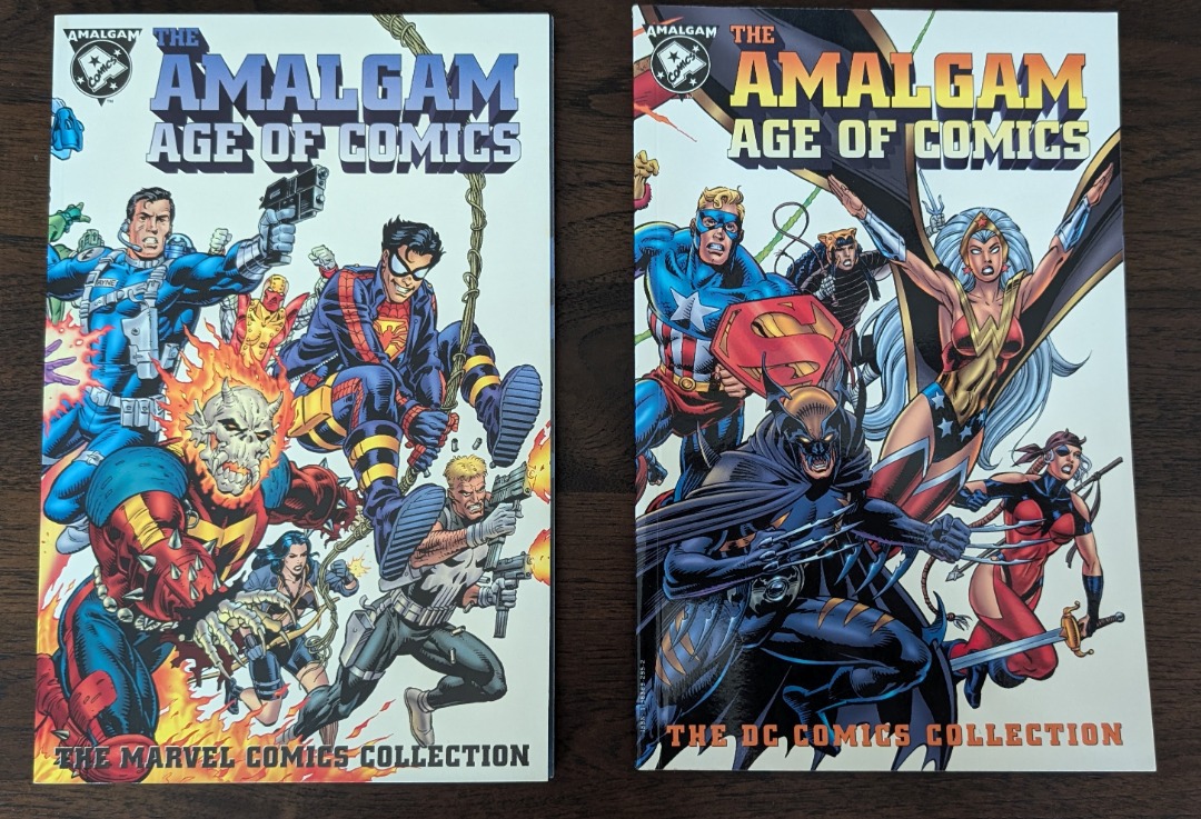 DC+Marvel : Amalgam Comics - Set of 2 Trade Paperbacks, Hobbies & Toys, Books & Magazines ...