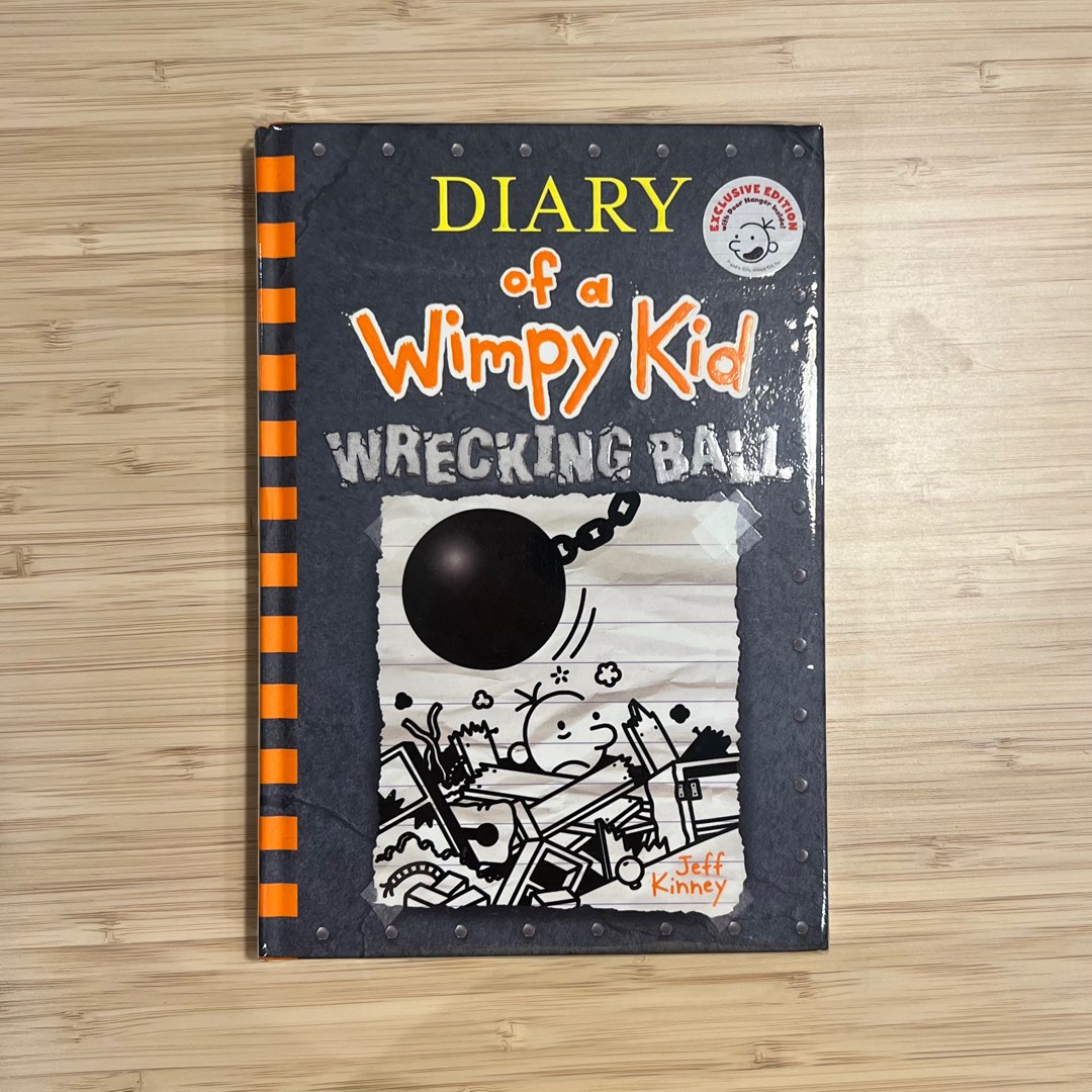 Diary of a Wimpy Kid Wrecking Ball | Book 14, Hobbies & Toys, Books ...