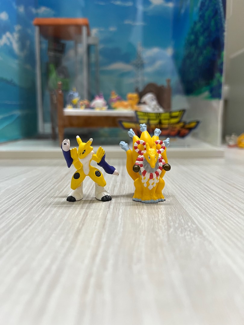 Digimon figure Renamon Kyubimon, Hobbies & Toys, Toys & Games on Carousell