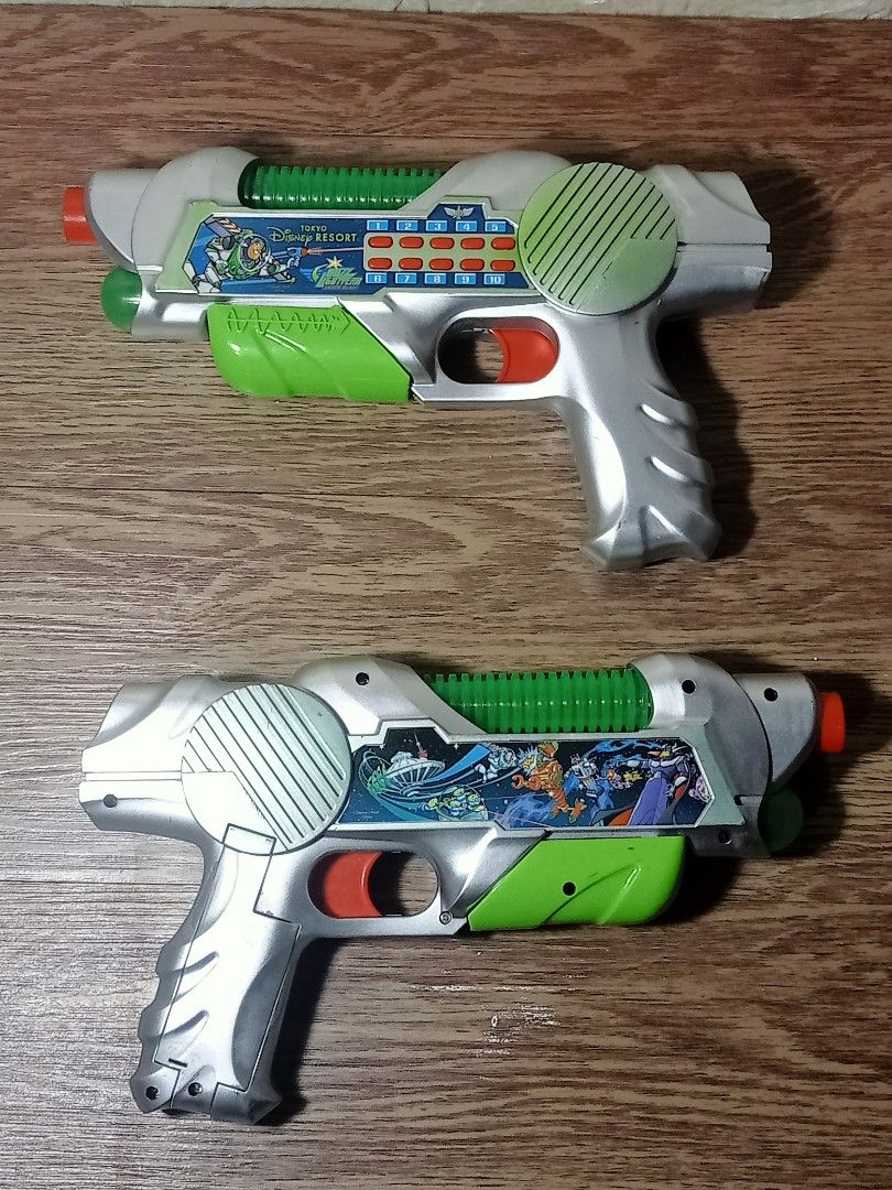DISNEY BUZZ LIGHTYEAR TOY STORY BLASTER GUN LIGHT SOUNDS |280 EACH ...