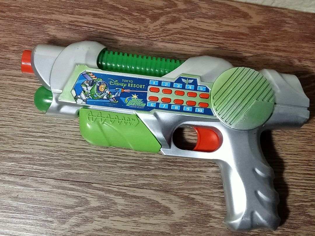 DISNEY BUZZ LIGHTYEAR TOY STORY BLASTER GUN LIGHT SOUNDS |280 EACH ...