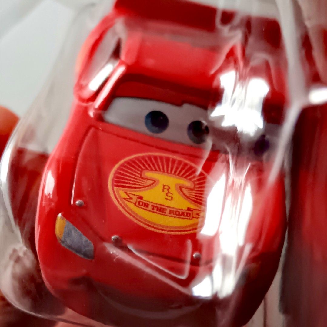 DISNEY PIXAR CARS Road Trip Lightning McQueen Diecast 1:55 Scale, Babies & Kids, Infant Playtime ...
