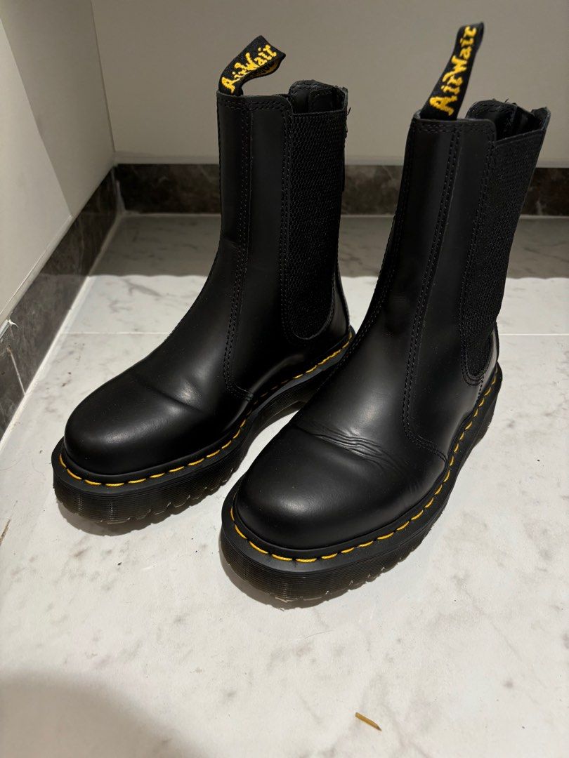 Dr. Martens 2976 Hi Bex w/ zip black smooth for women size UK 5 EU 38 ...