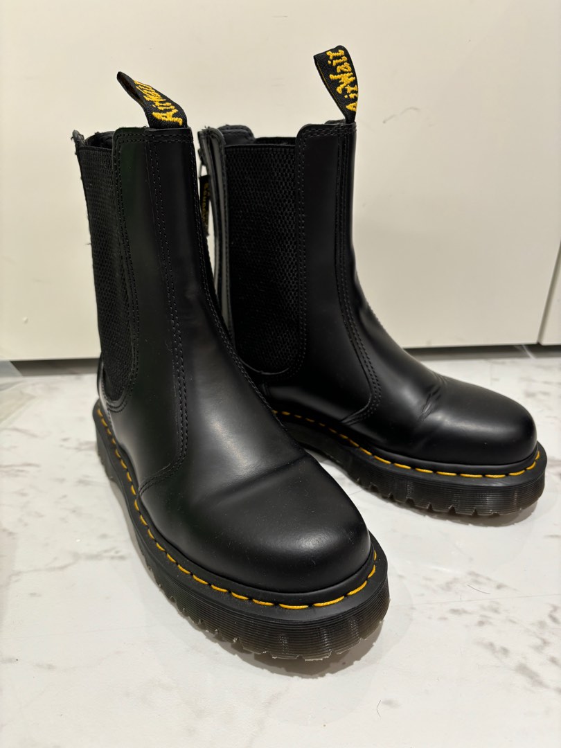 Dr. Martens 2976 Hi Bex w/ zip black smooth for women size UK 5 EU 38 ...