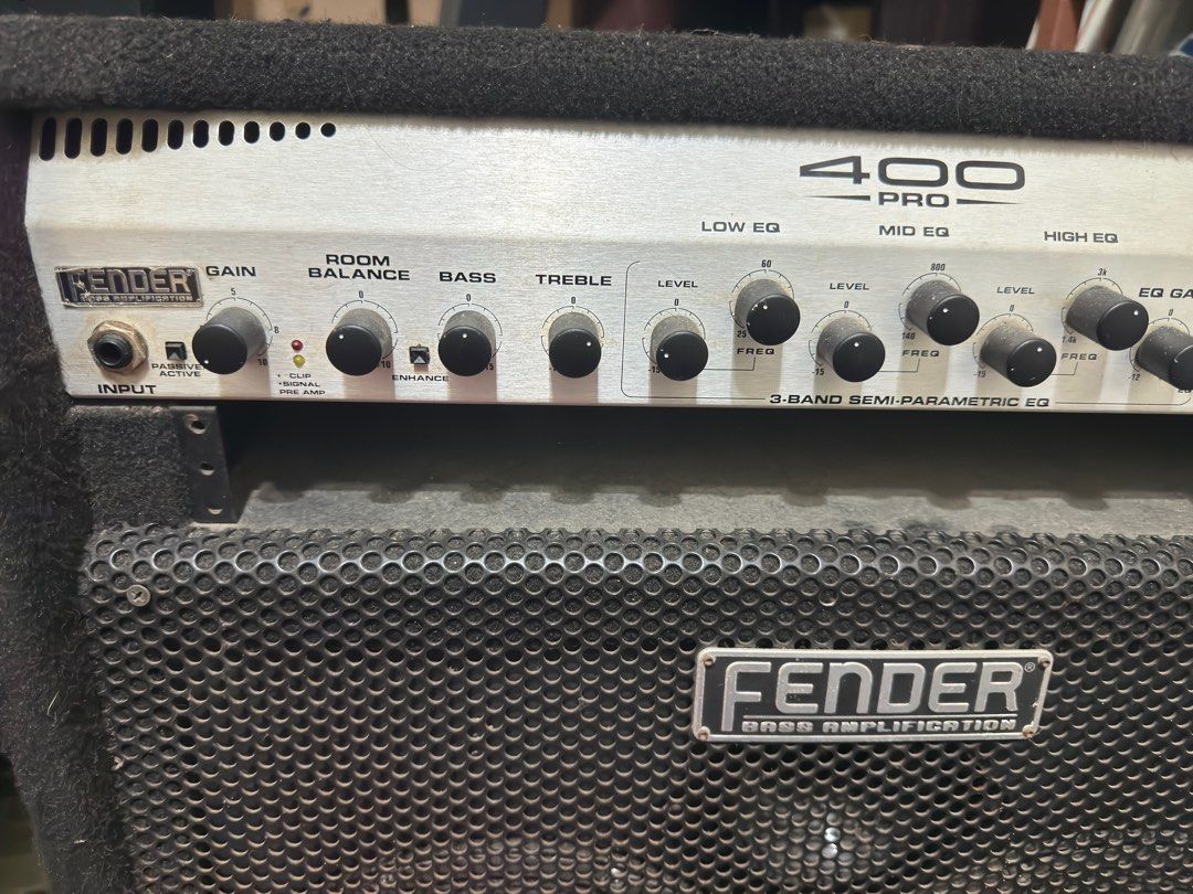 Fender pro bass amp 350 watt, Hobbies & Toys, Music & Media, Musical ...
