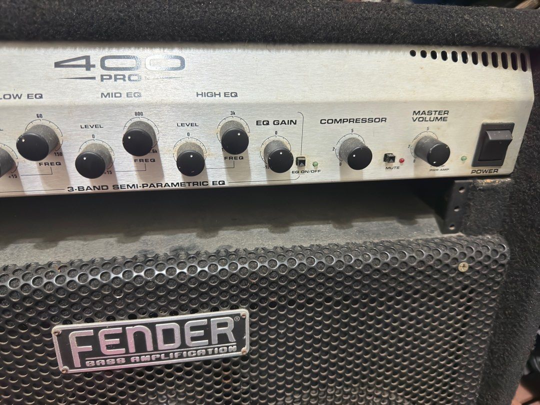 Fender pro bass amp 350 watt, Hobbies & Toys, Music & Media, Musical ...