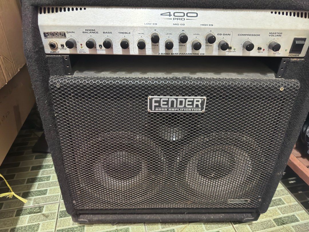 Fender pro bass amp 350 watt, Hobbies & Toys, Music & Media, Musical ...