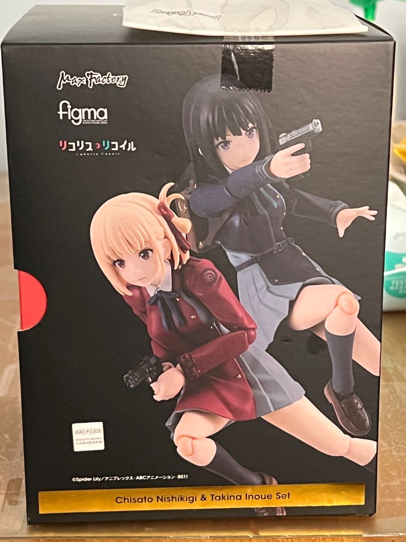 figma Lycoris Recoil 特典版 & 武器set, 興趣及遊戲, 玩具 & 遊戲類 - Carousell