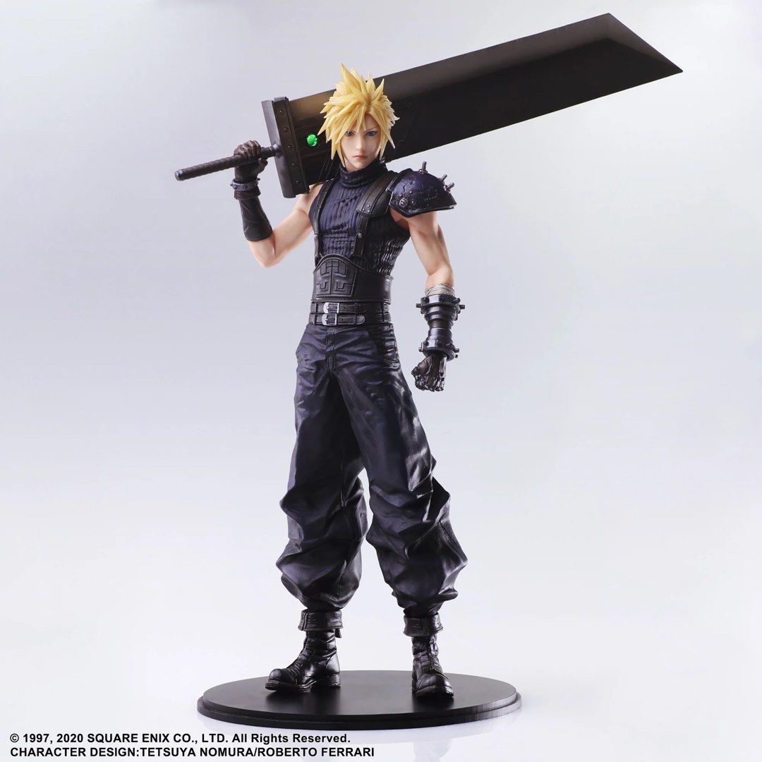 Final Fantasy VII Static arts - cloud , Tifa figure - square ENIX ...