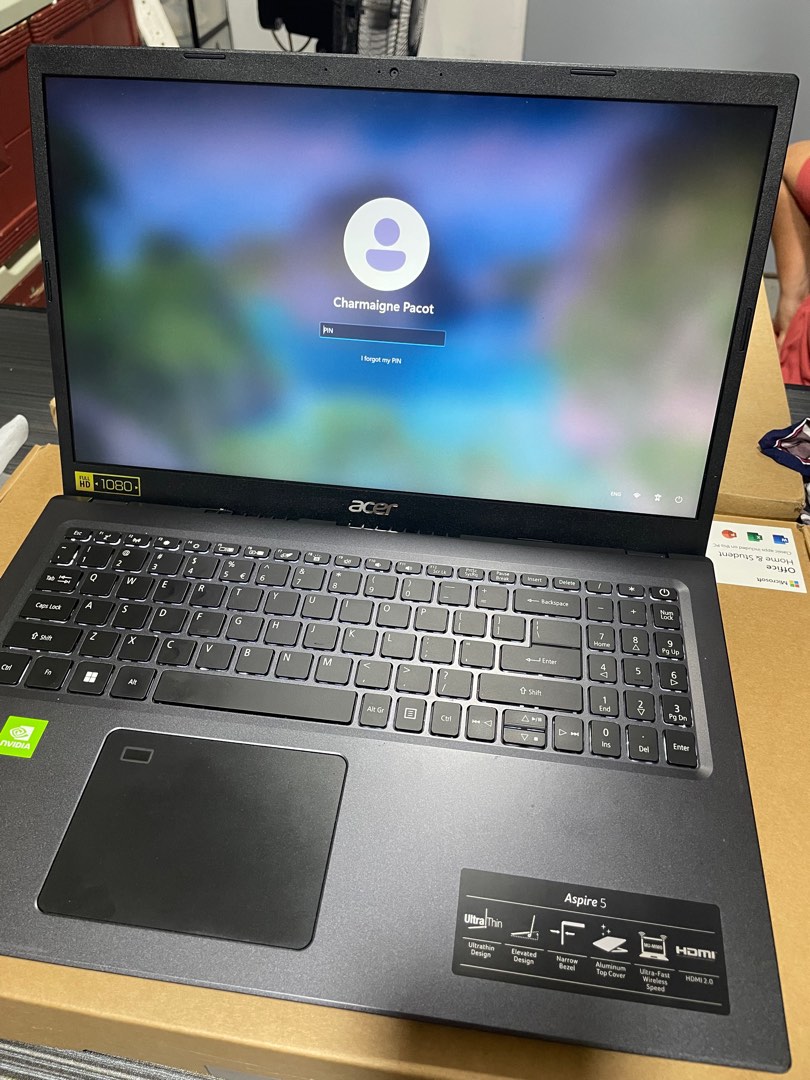 FOR SALE! Acer Aspire 5 Intel Core i5-11th Gen 8gb ram 512gb SSS NVIDIA ...