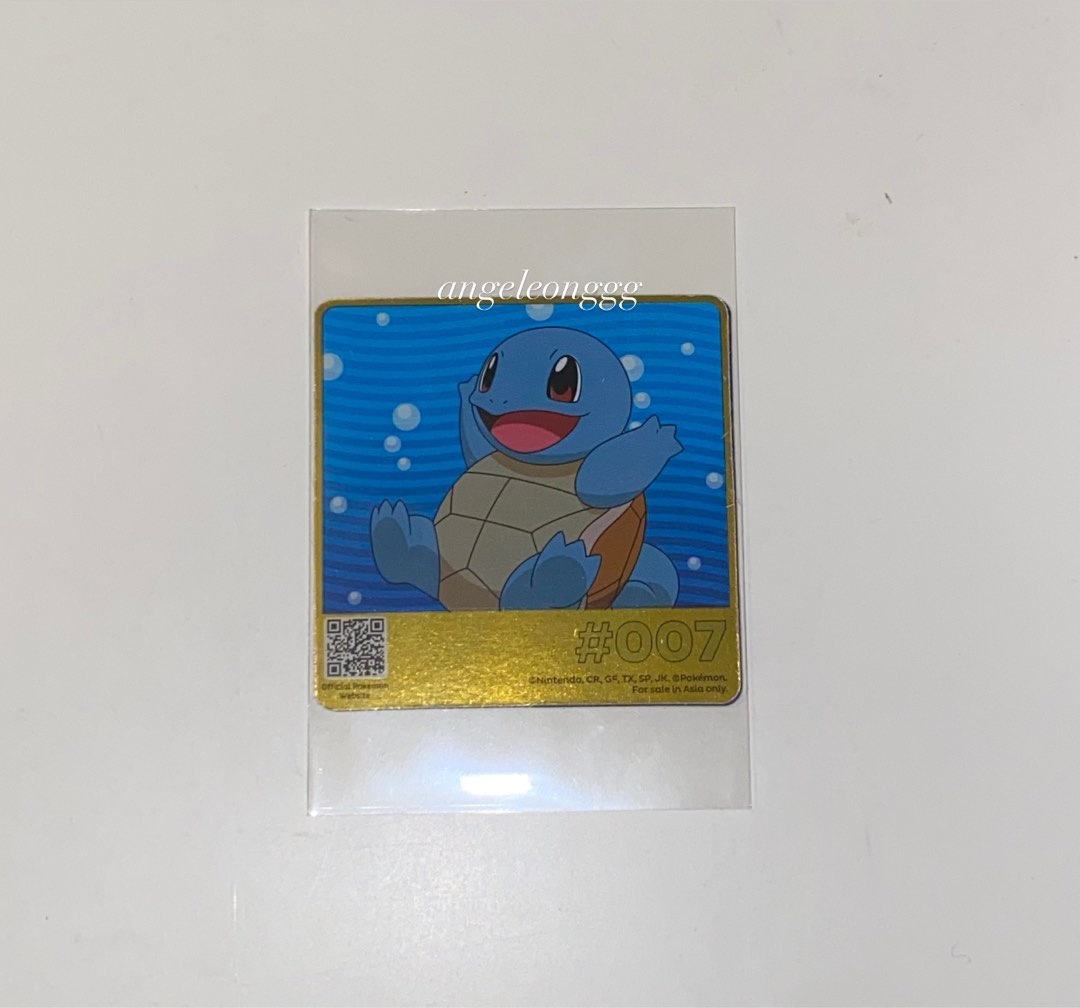 free claim oreo x pokemon squirtle card, Hobbies & Toys, Toys & Games ...