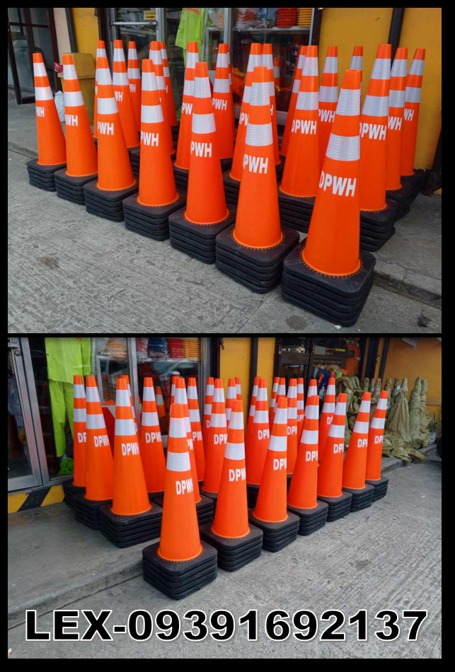 full rubberized traffic cone 36 inches rubberized, Commercial ...