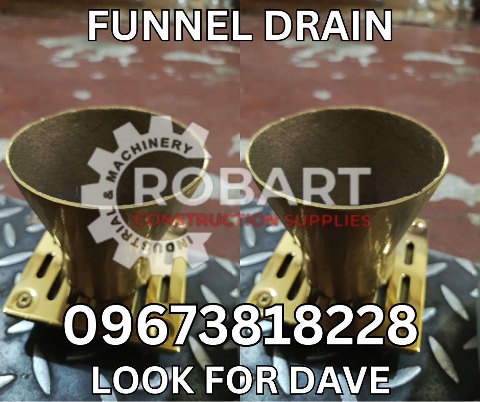 FUNNEL DRAIN, Commercial & Industrial, Industrial Equipment on Carousell