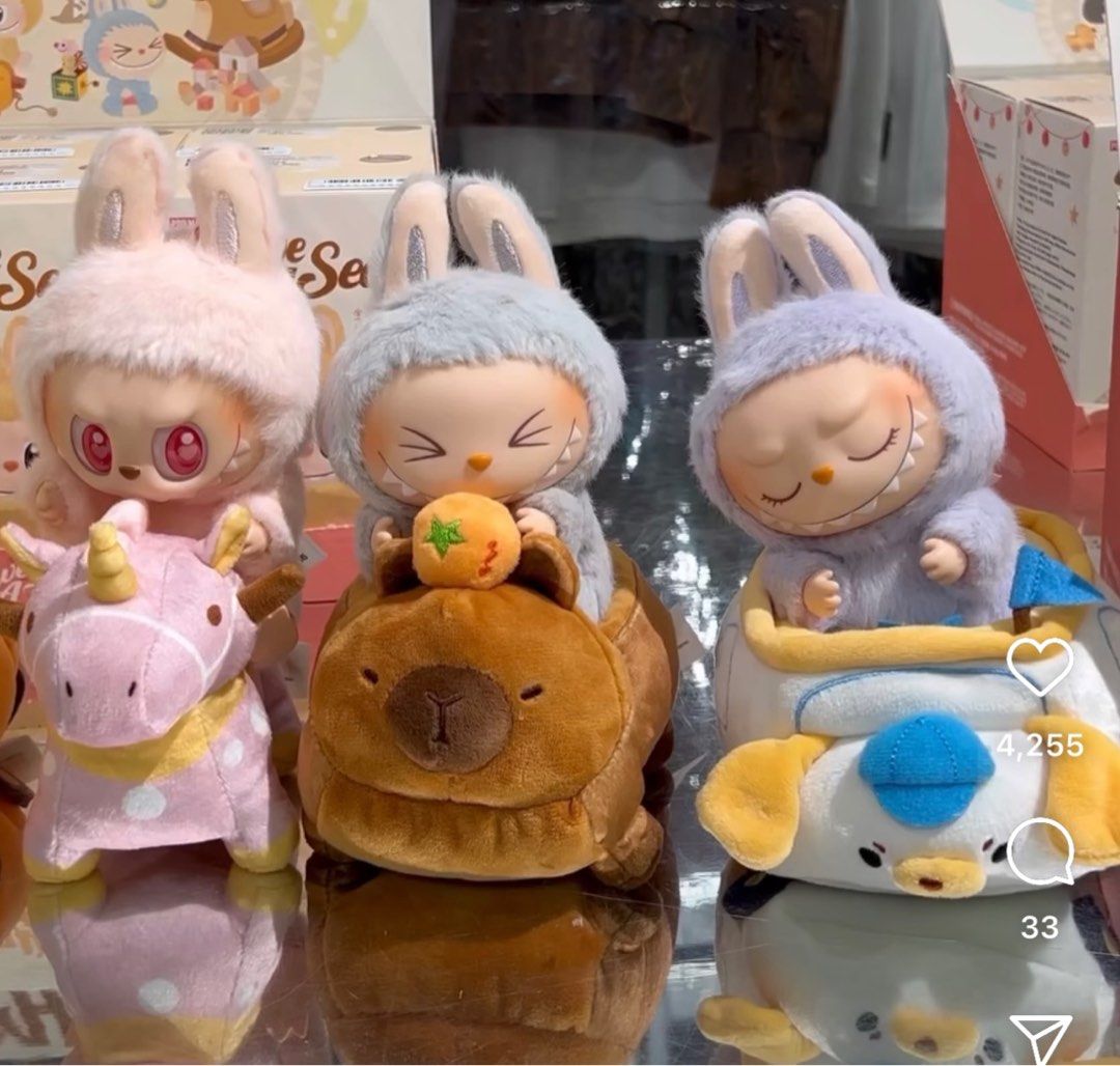 Gong Roming Car Vehicle unicorn capybara cat pumpkin frog for Labubu ...