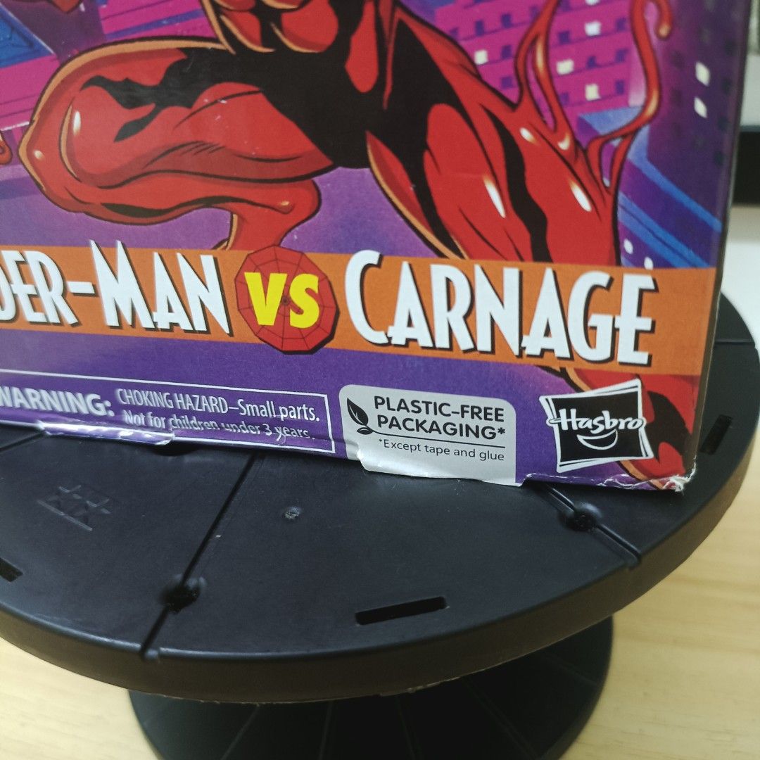 HASBRO MARVEL LEGENDS VHS CARNAGE FIGURE COLLECTION, Hobbies & Toys ...