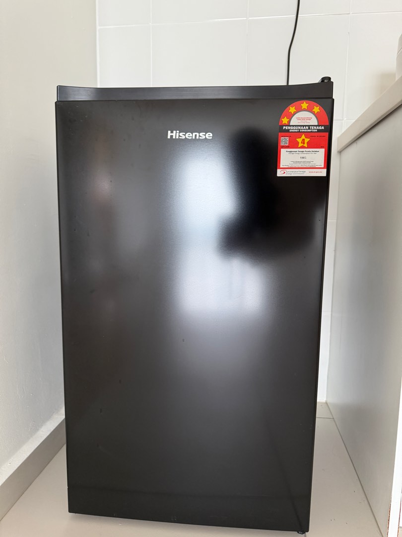 Hisense Single Door Refrigerator - Black (60L), TV & Home Appliances ...