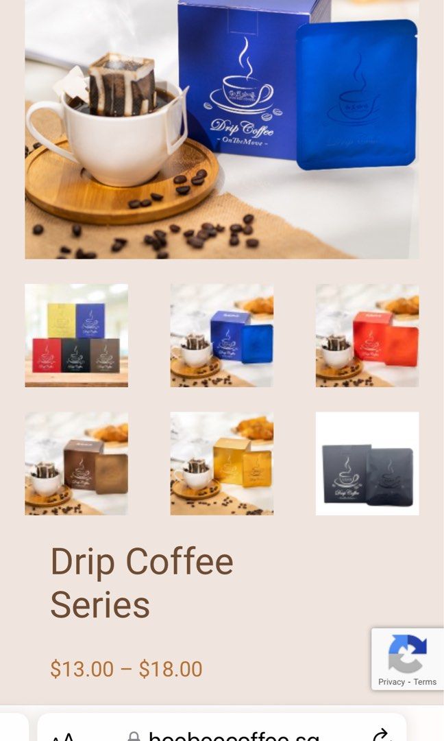 Hoe Bee Drip Coffee, Food & Drinks, Other Food & Drinks on Carousell