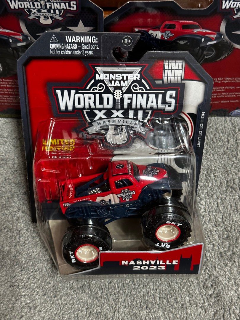 Imported Limited Edition Monster Jam Truck Independence Day, World ...