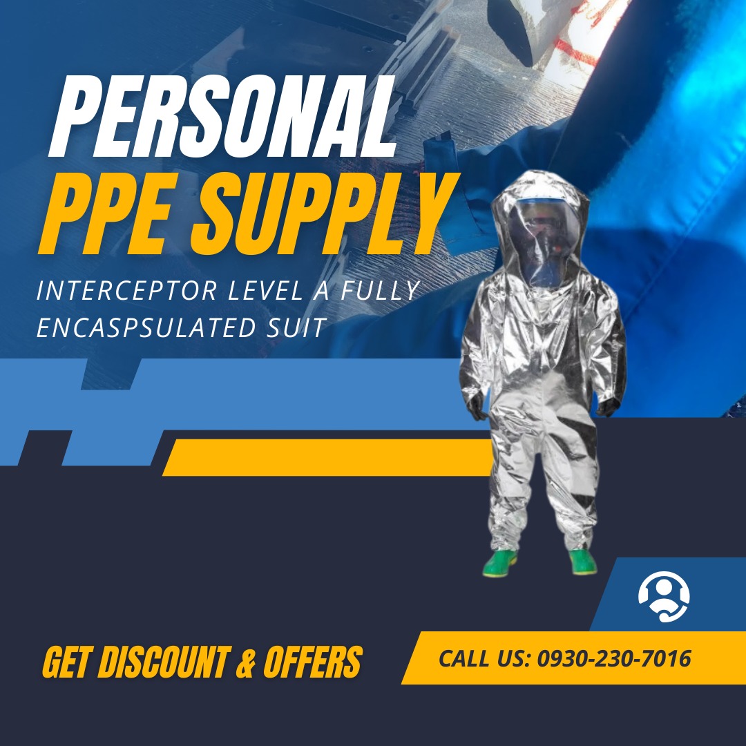 INTERCEPTOR LEVEL A FULLY ENCASPSULATED SUIT, Commercial & Industrial ...