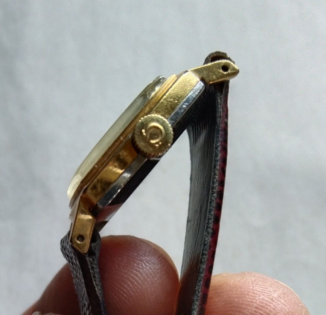 Jam tangan jadul Omega Ladies bahan micron rare bos., Antik, Jam & Perhiasan di Carousell