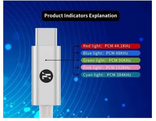 JM6E Conexant 32bit DAC USB-C Audio Adapter with Built-in ADC SCM2363 ...