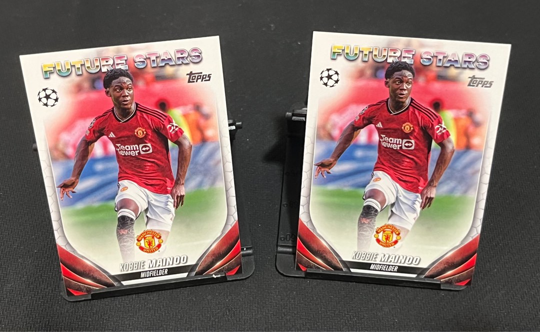 Kobbie Mainoo soccer card, Hobbies & Toys, Toys & Games on Carousell