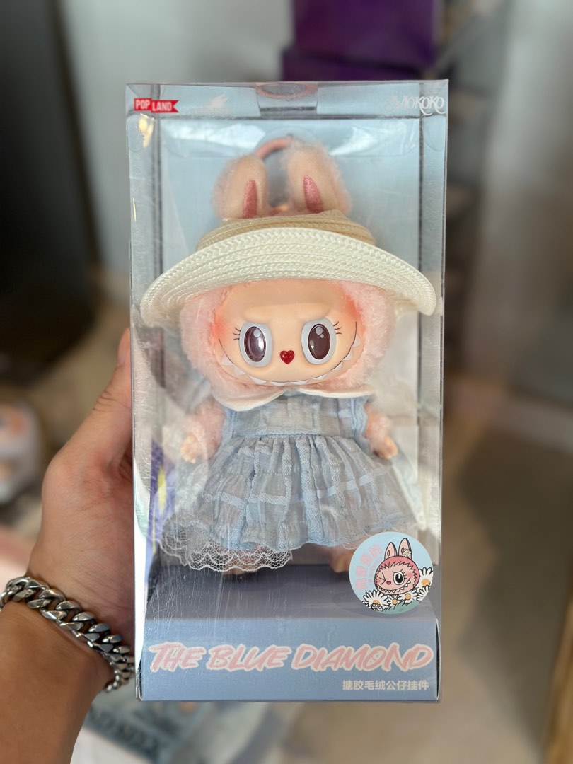 Labubu Mokoko The Blue Diamond, Hobbies & Toys, Toys & Games on Carousell