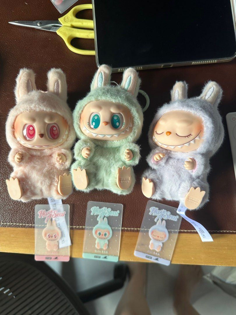 LABUBU sit down party v2, Hobbies & Toys, Toys & Games on Carousell