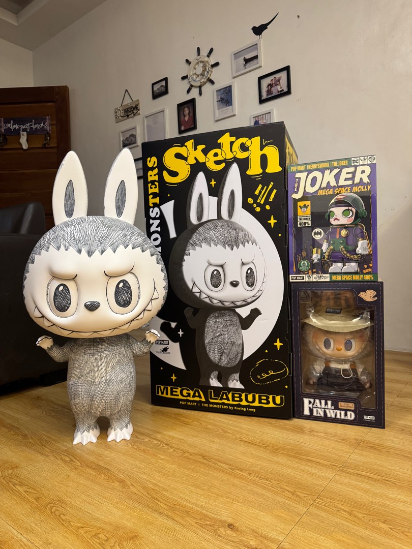 LABUBU SKETCH 1000%, Hobbies & Toys, Toys & Games on Carousell