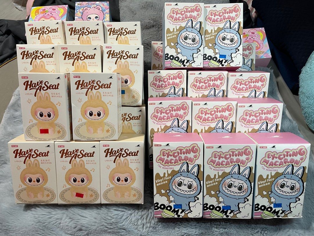 Labubu V1 and Labubu V2 / 1 for 45, buy 3 for $100, Hobbies & Toys ...