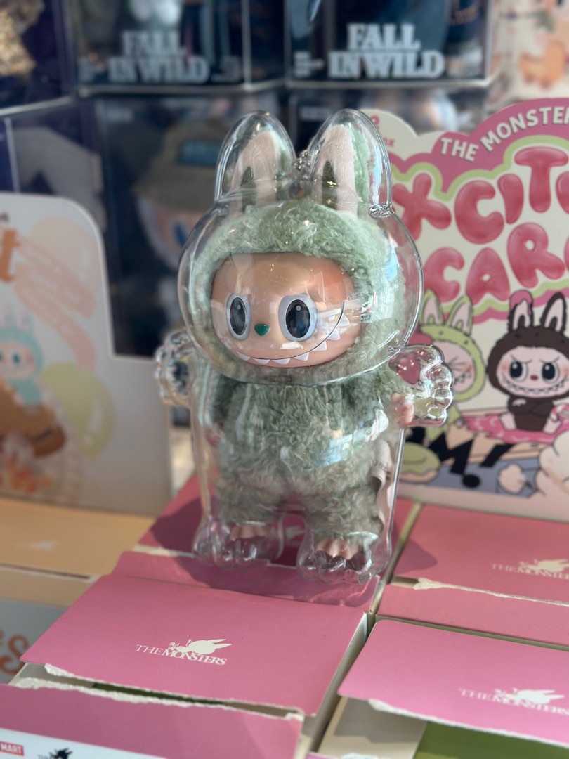 Labubu V1 Exciting Macaron Clear Case, Hobbies & Toys, Toys & Games on ...