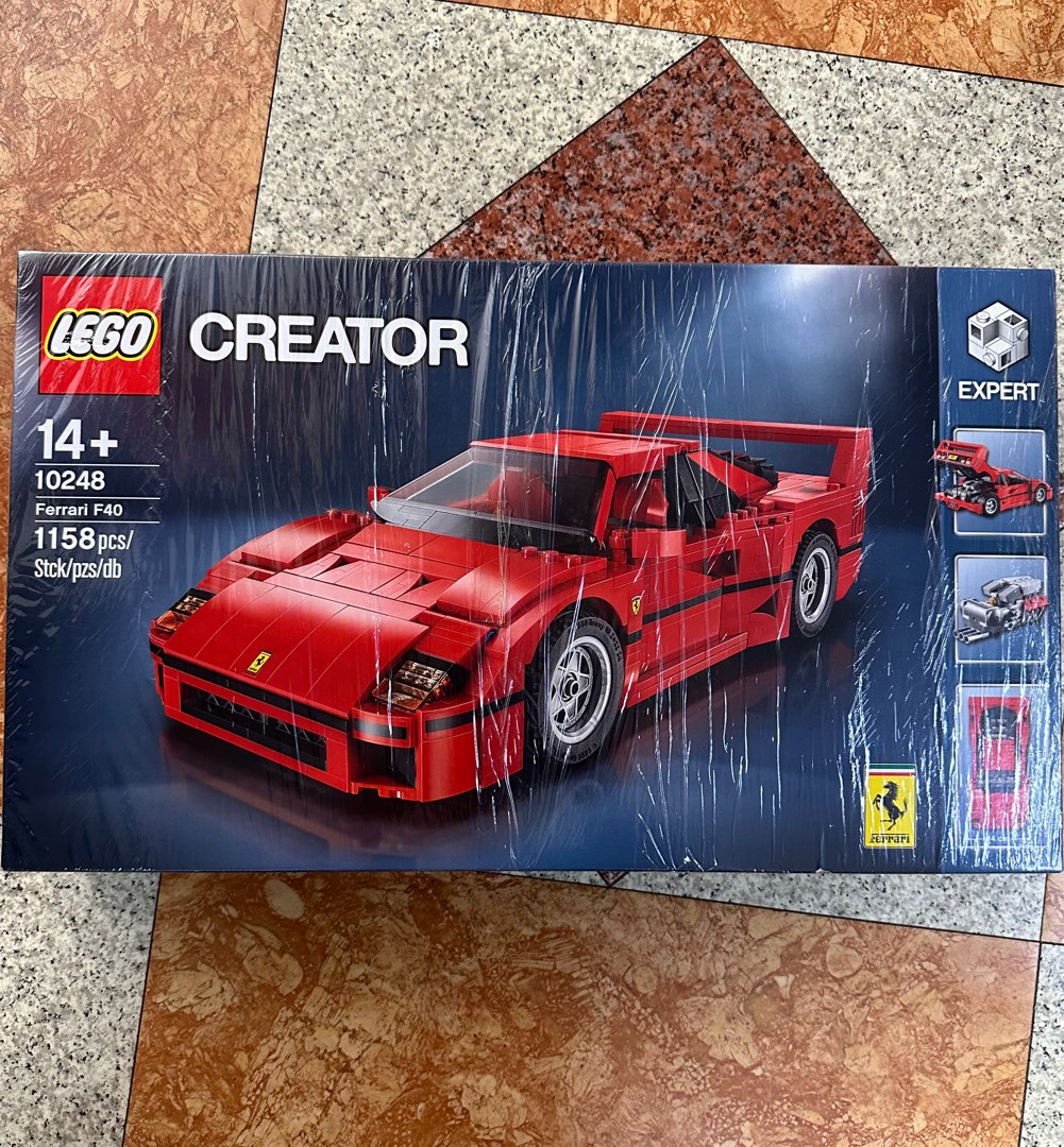LEGO#10248 Creator Expert: Ferrari F40, Hobbies & Toys, Toys & Games on ...