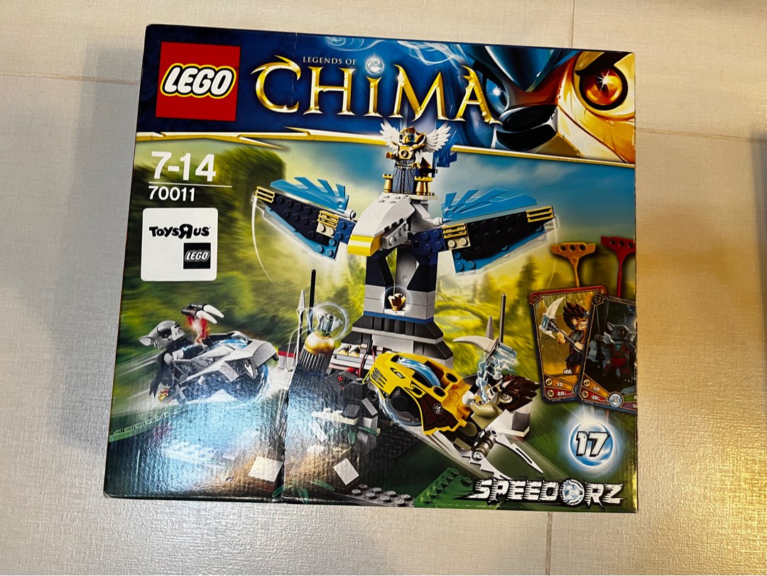 Lego Legends of Chima 70011 LEGO 樂高傳奇 Chima Eagles' Castle, 興趣及遊戲, 玩具 ...