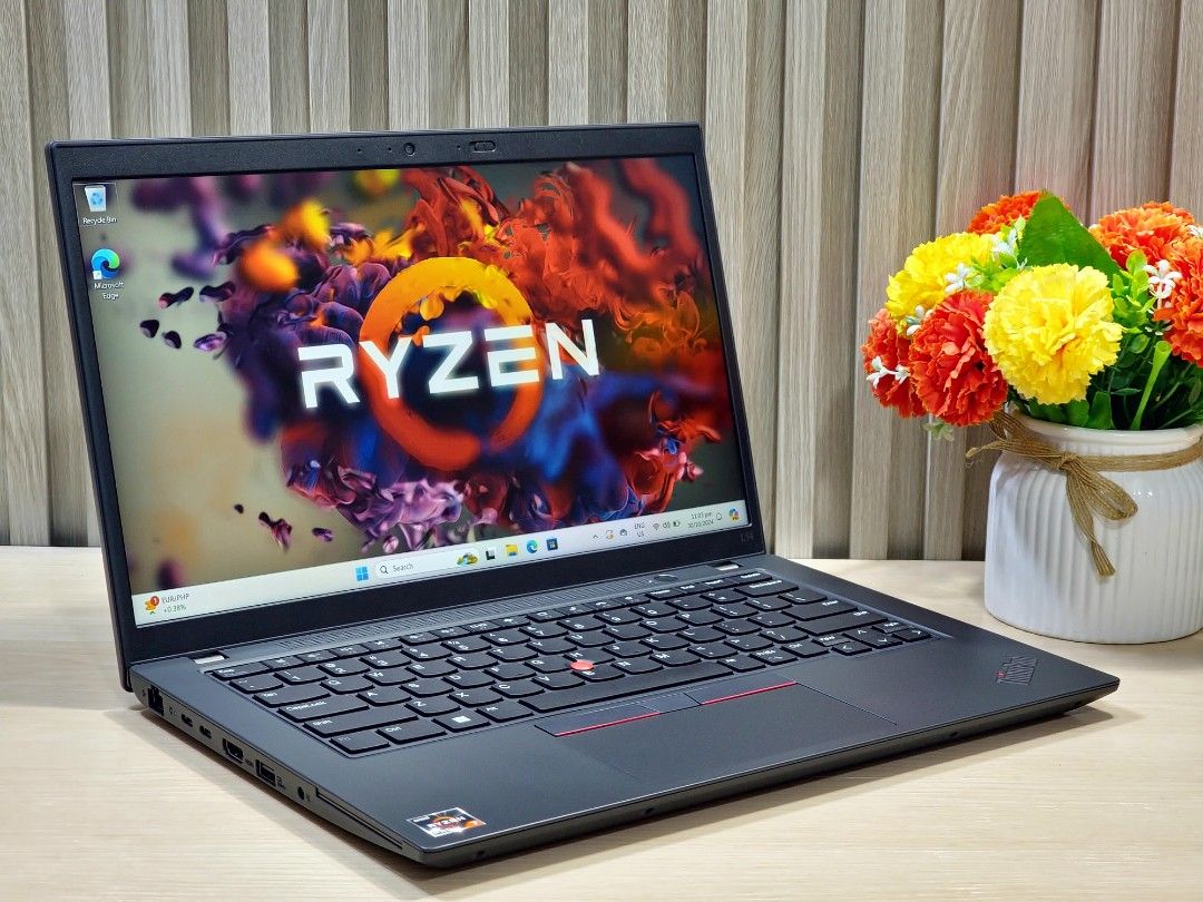 Lenovo Thinkpad L14 Gen4 AMD Ryzen 7 PRO 7730U 16Gb Ram 256Gb NVMe ...