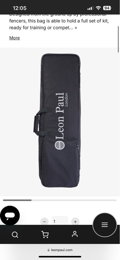 Leon Paul Weapon carrier pro, 男裝, 袋, 背包 - Carousell