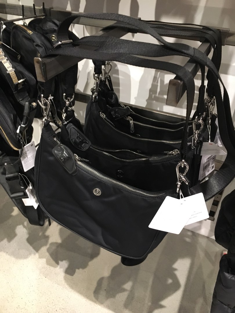 Lululemon adjustable 3L bag black, Women's Fashion, Bags & Wallets ...
