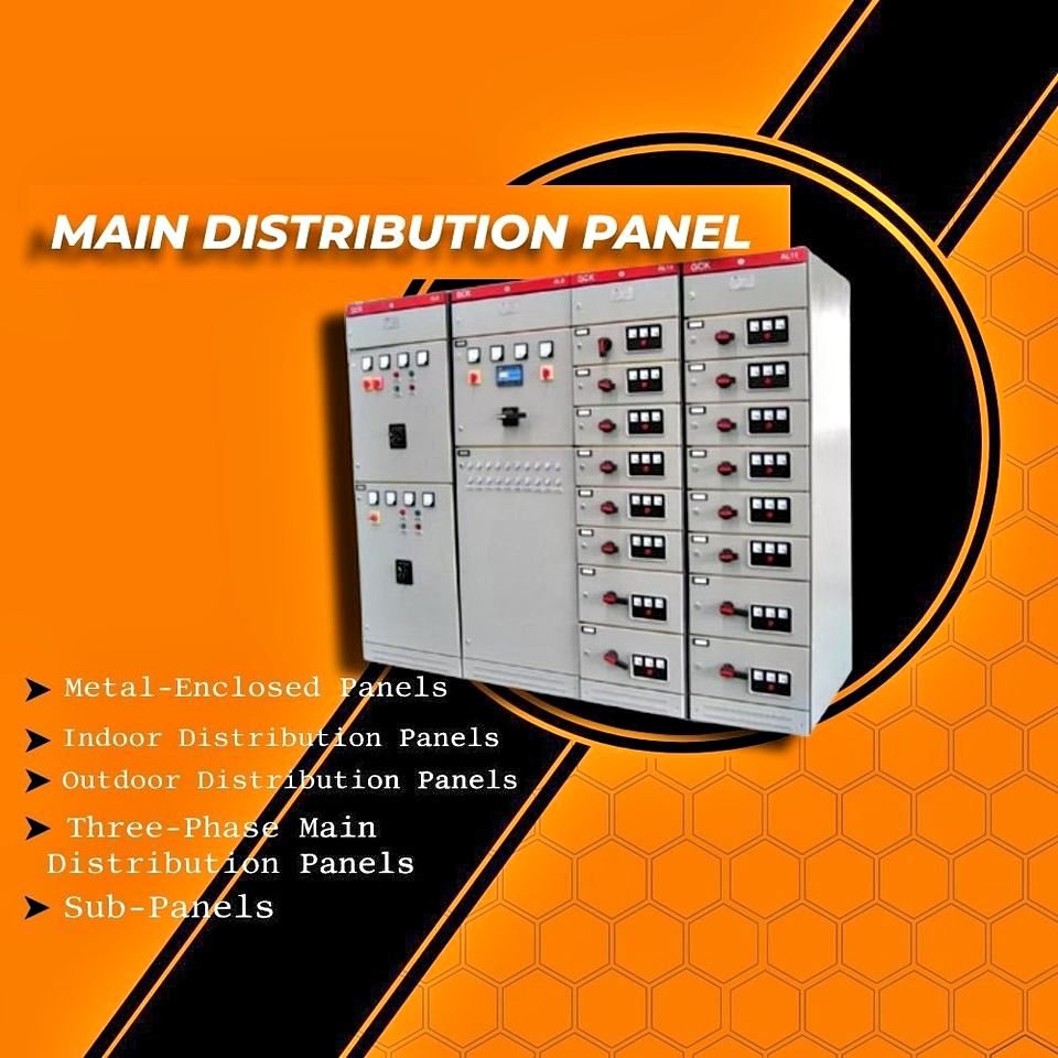 MAIN DISTRIBUTION PANEL, Commercial & Industrial, Industrial Equipment ...
