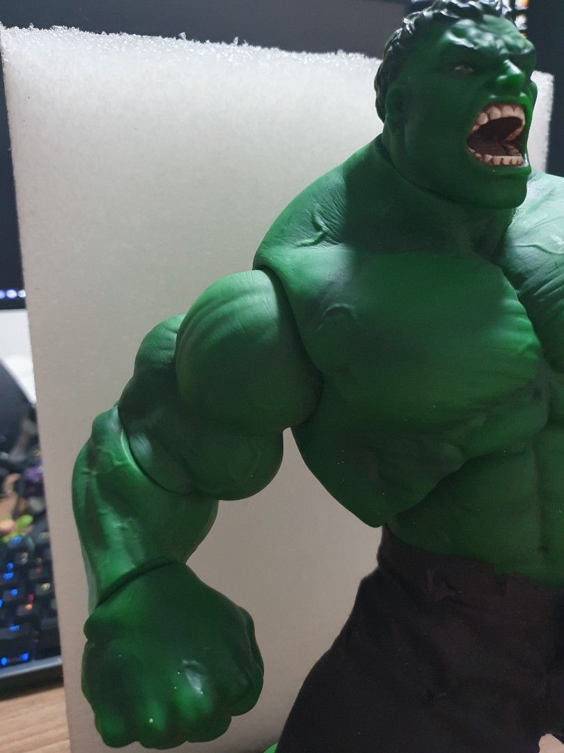 Marvel Incredible Hulk 2003 Movie Raging Poseable 13" Figure by ToyBiz ...