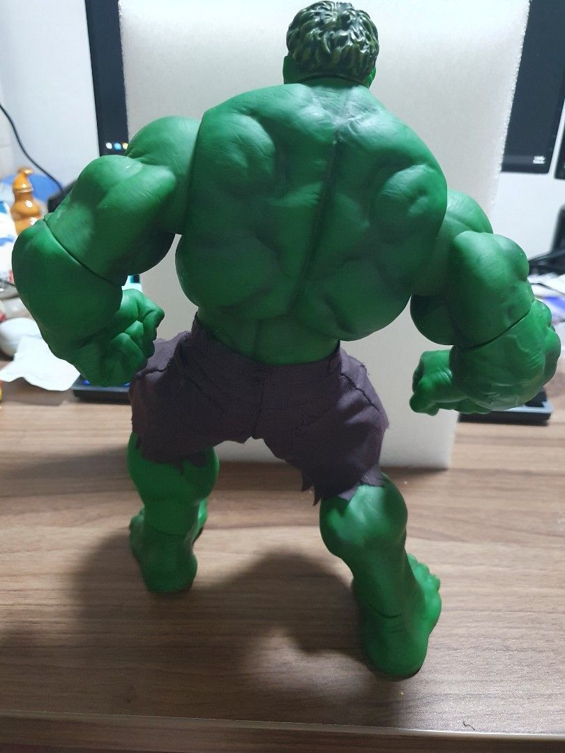 Marvel Incredible Hulk 2003 Movie Raging Poseable 13" Figure by ToyBiz ...