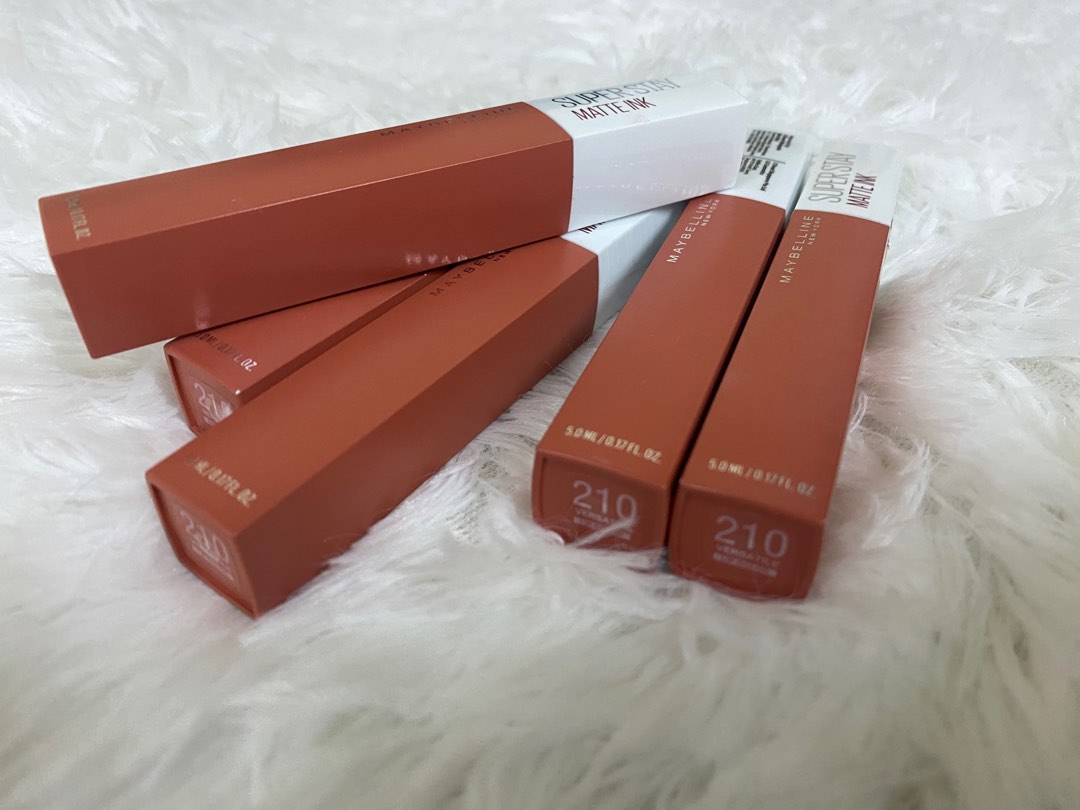 MAYBELLINE SUPERSTAY MATTE INK 210, Beauty & Personal Care, Face ...