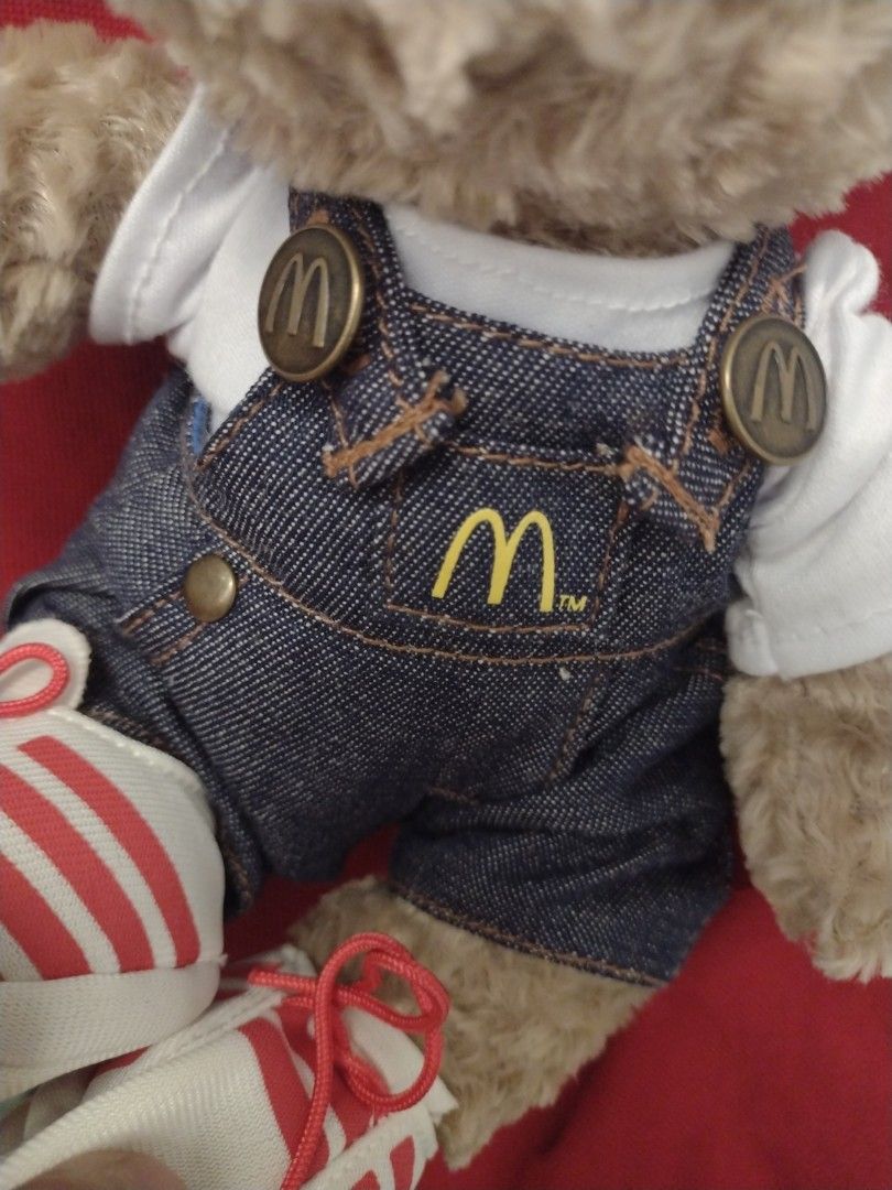 McDonald's Teddy Bear(KKO), 傢俬＆家居, 家居裝飾, 咕𠱸 - Carousell