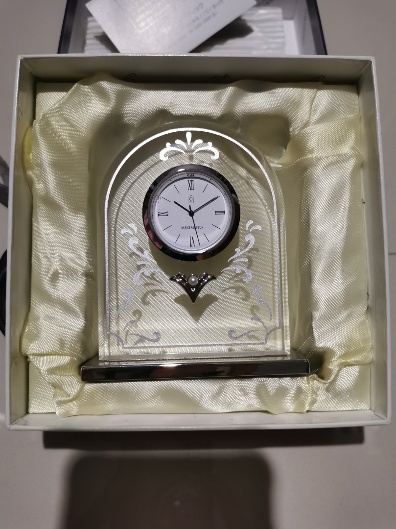 Mikimoto Analog Clock, Furniture & Home Living, Home Decor, Clocks on ...