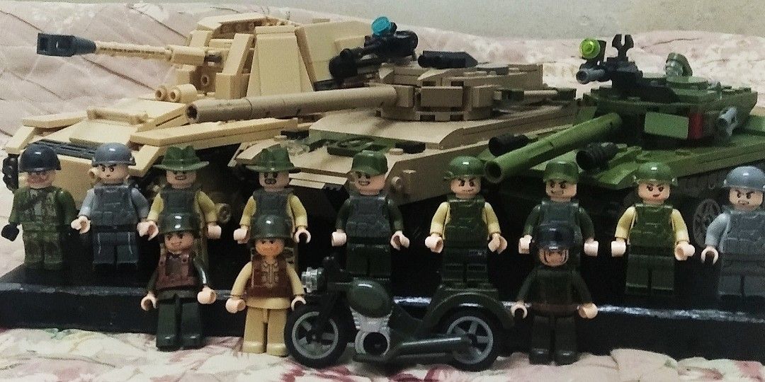 Military brick collection ( not Lego), Hobbies & Toys, Toys & Games on ...